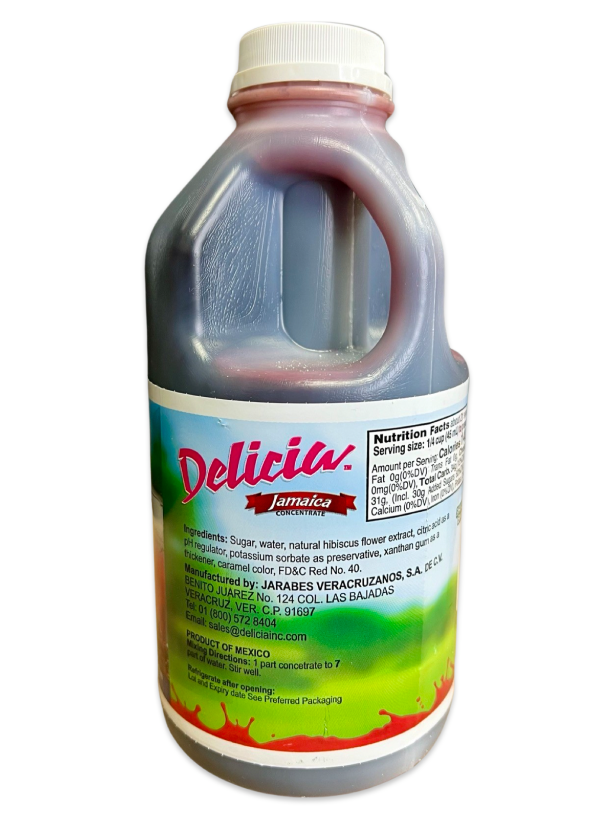 Delicia - Flavored Water Concentrate (From Natural Ingredients) 1 ...