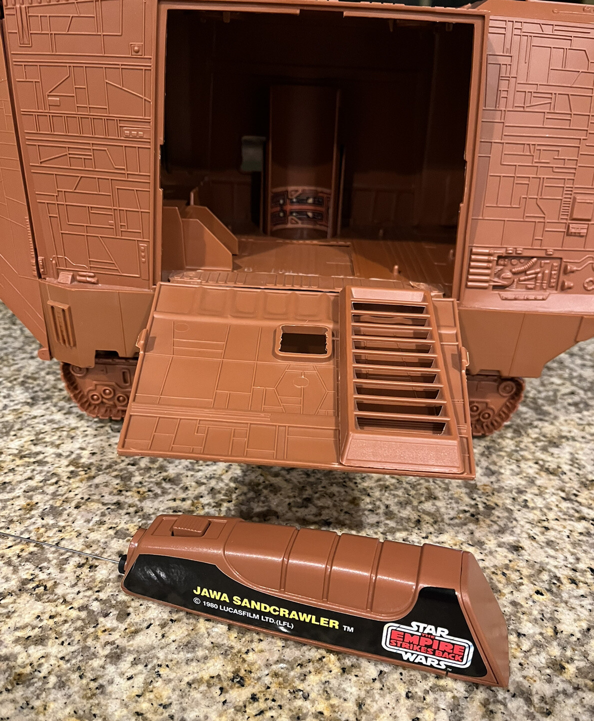 VINTAGE STAR WARS JAWA SANDCRAWLER REPLACEMENT REMOTE / KENNER REPRO ...