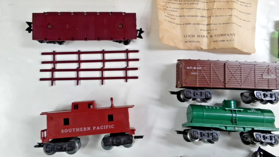 Vintage Marx Allstate Sears electric train 9625 set-GREAT CONDITION ...