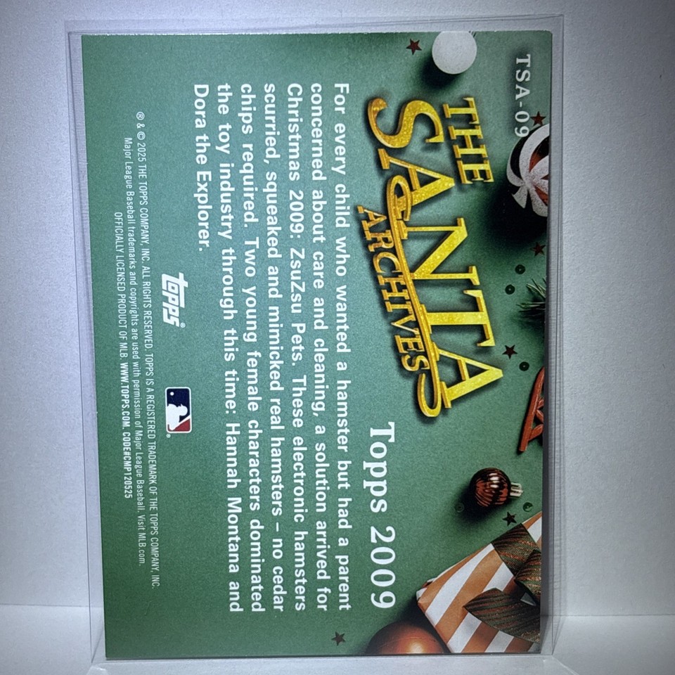 2025 Topps Holiday - The Santa Archives Santa Claus #TSA-09 SSP | eBay