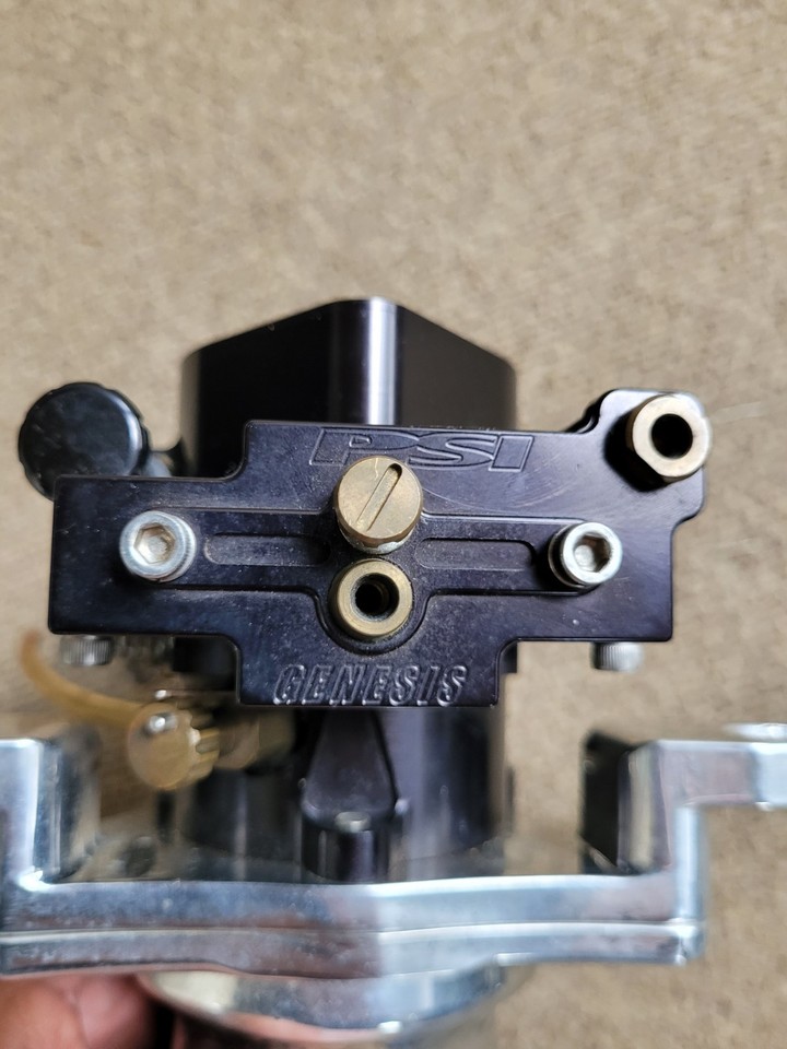 Harley GENESIS PSI Big Air Series 3 Black Carburetor w/ Velocity Stack ...