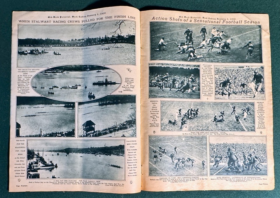 JAN. 5,1929 MID-WEEK PICTORIAL - NEWS OF THE WORLD IN PICTURES - GRAF ...