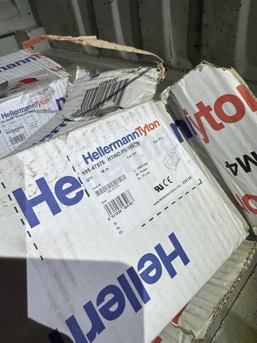 HellermannTyton HTWD-PD Grey Slotted Panel Trunking - Open Slot | eBay UK