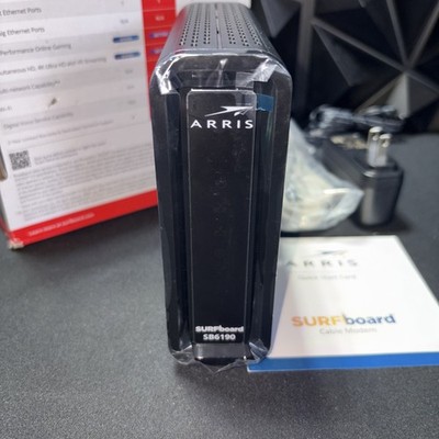 Arris Surfboard SB6190 Docsis 3.0 Cable Modem 1 Gig Ethernet 1.4 Gbps ...
