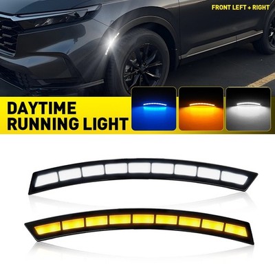 2X LED Daytime Running Light Side Marker Signal Lamp For Honda CRV CR-V ...