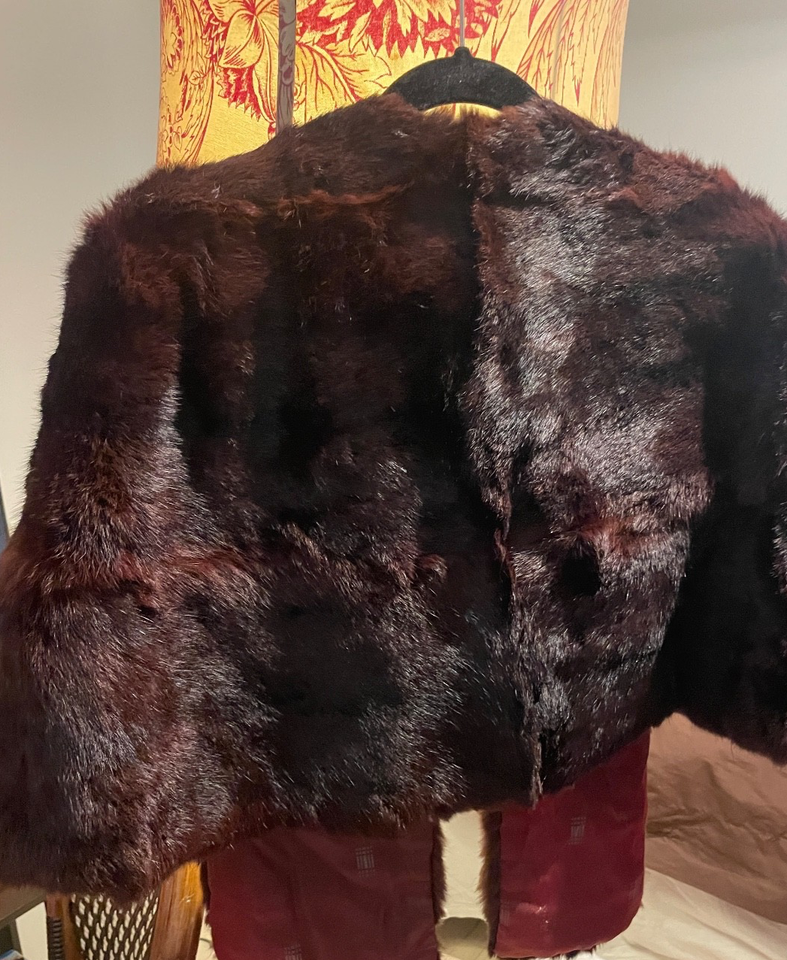 Rabbit fur throw -vintage-excellent condition! | eBay