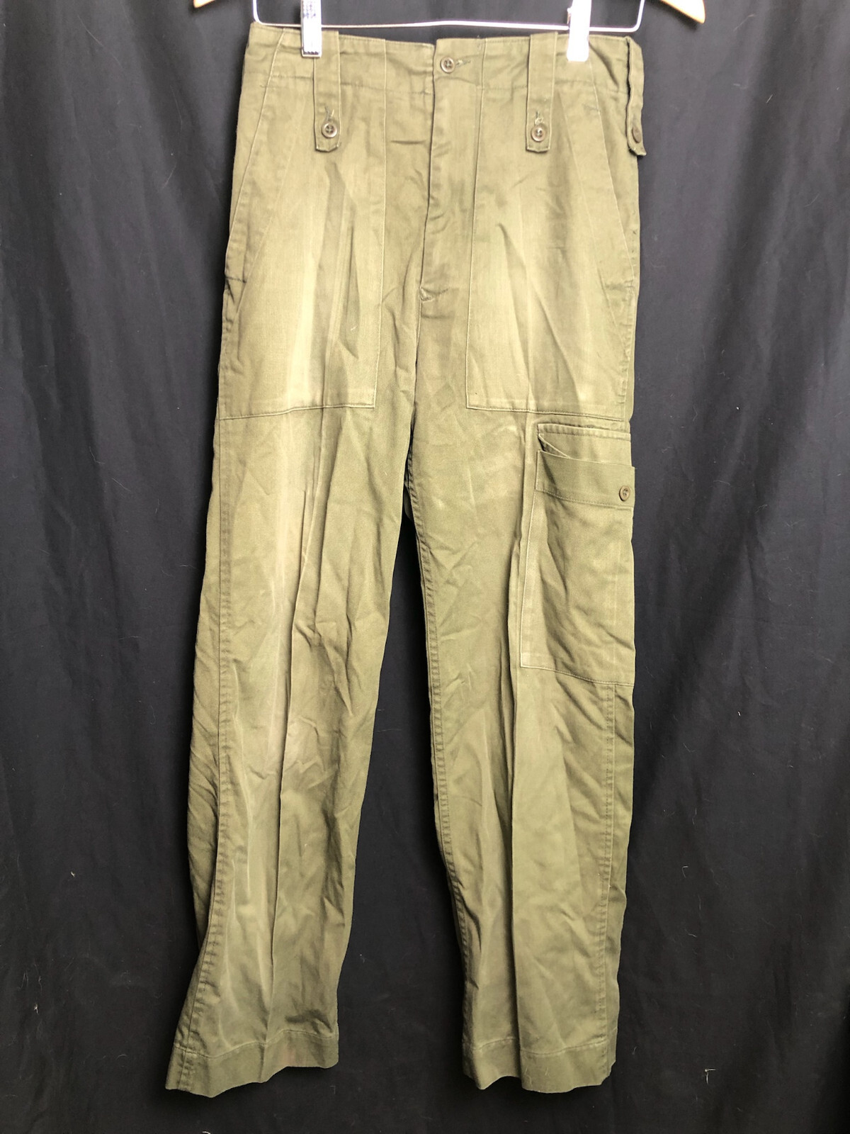 British Army OD Green Lightweight Combat Trousers - Size 75/76/92 | eBay