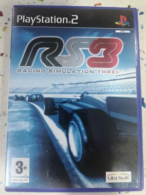 Racing Simulation 3 RS3 PS2 DVD ROM - Book Manual Included | eBay