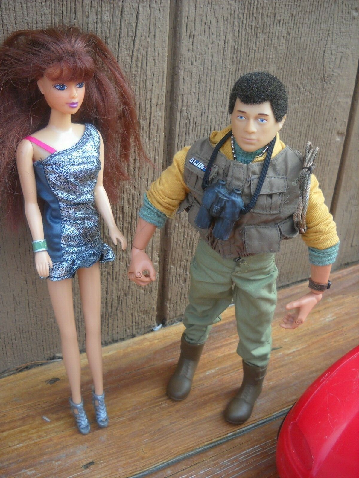 NISSAN GI JOE & BARBIE COMMERCIAL 12'' ACTION FIGURE & CAR ENJOY THE ...