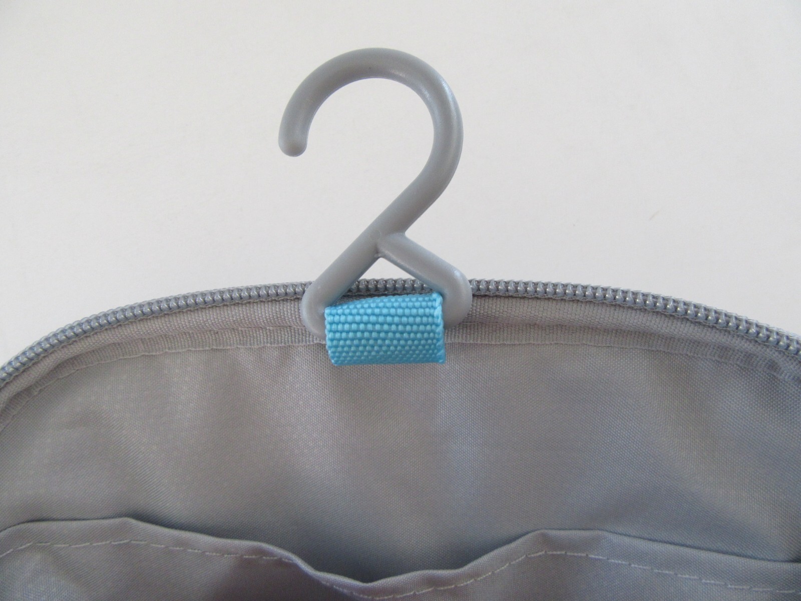 (Lot of 2) NEW Coloplast Colonoscopy Travel Bag Gray, Zip Closure w ...