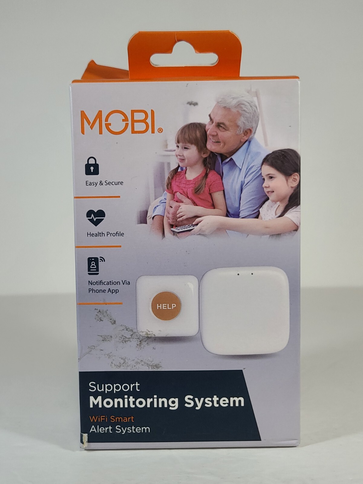 Mobi Smart Emergency Alert Button Personal Support System Wi-Fi App ...