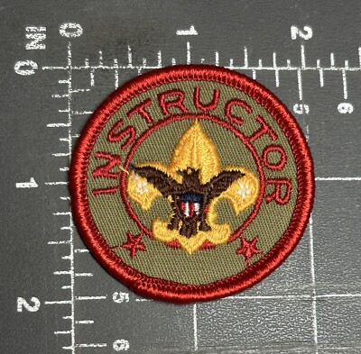Instructor Leadership Training Patch Badge Boy Scouts of America BSA ...