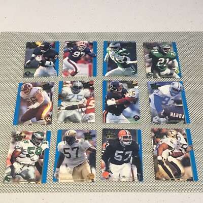 1991 THE ALL MADDEN TEAM FOOTBALL CARD LOT OF 17 Cards - Jim McMahon(No ...