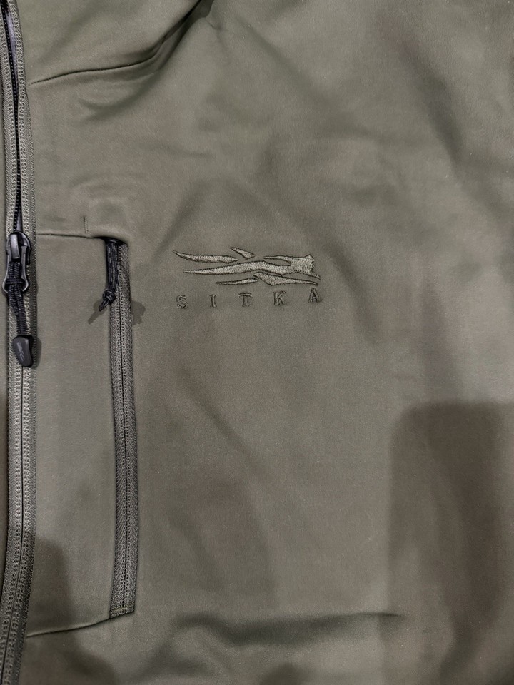 Sitka Jetstream Vest Mens XL Deep Lichen Softshell Outdoor Hunting ...