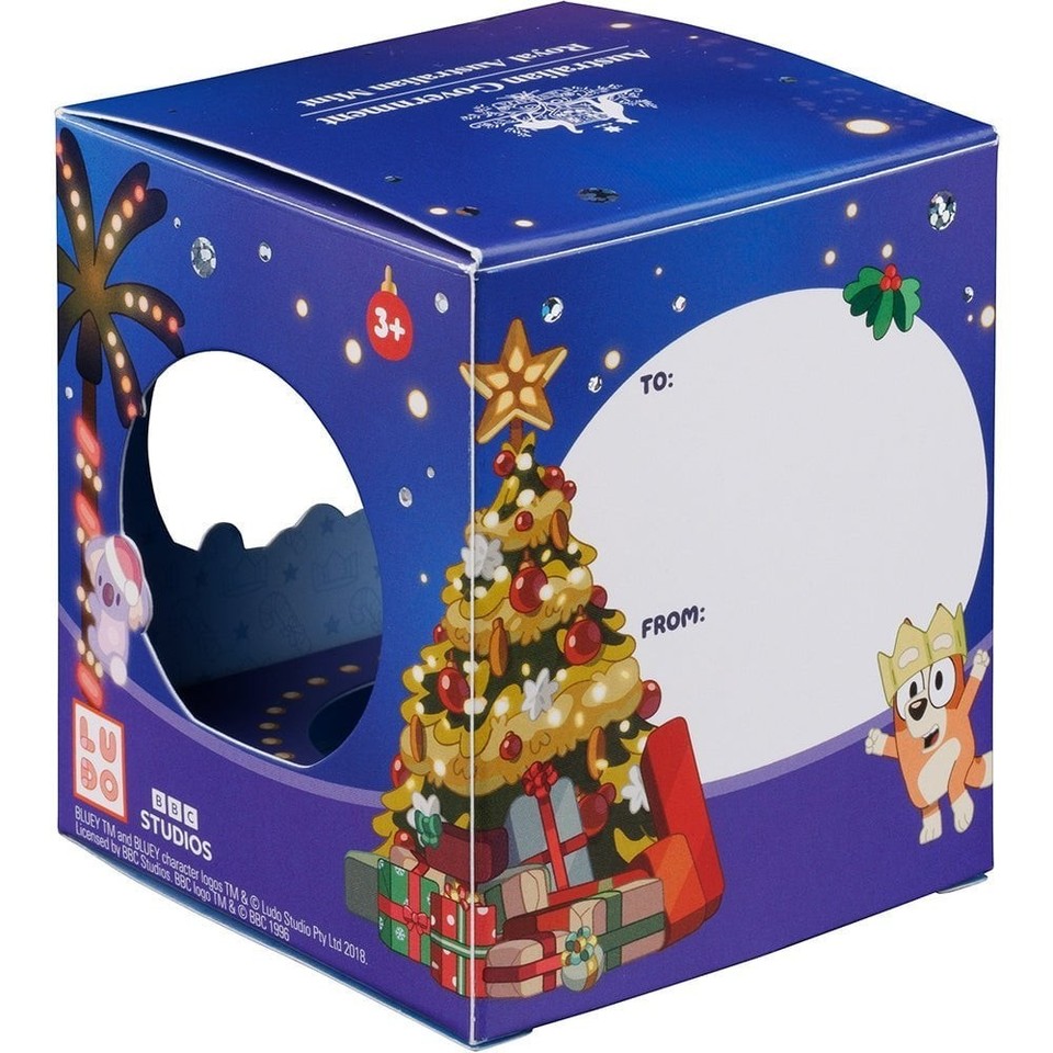 2025 $1 Bluey Christmas Coloured Fine Silver Proof Coin 16 Oct | eBay ...