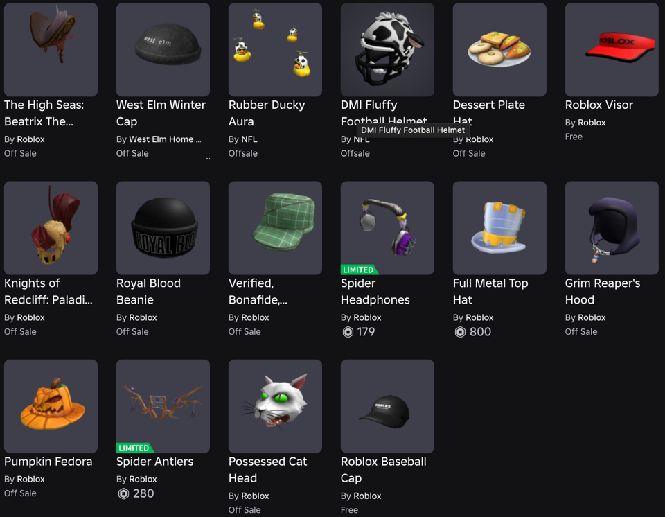 *RARE* ROBLOX 4 LETTER USERNAME - "X9AR" WITH PUMPKIN FEDORA AND OTHER ...