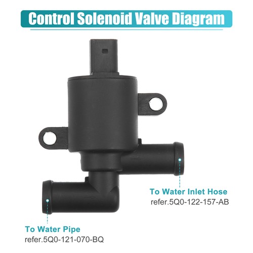 Pack of 1 for Audi A3 2015-2020 Control Solenoid Valve 4H0-121-671-D ...