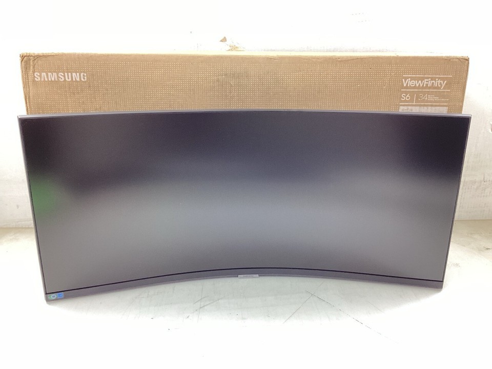 Samsung ViewFinity S6 34" UWQHD LCD Curved Monitor - HDR, 100Hz ...