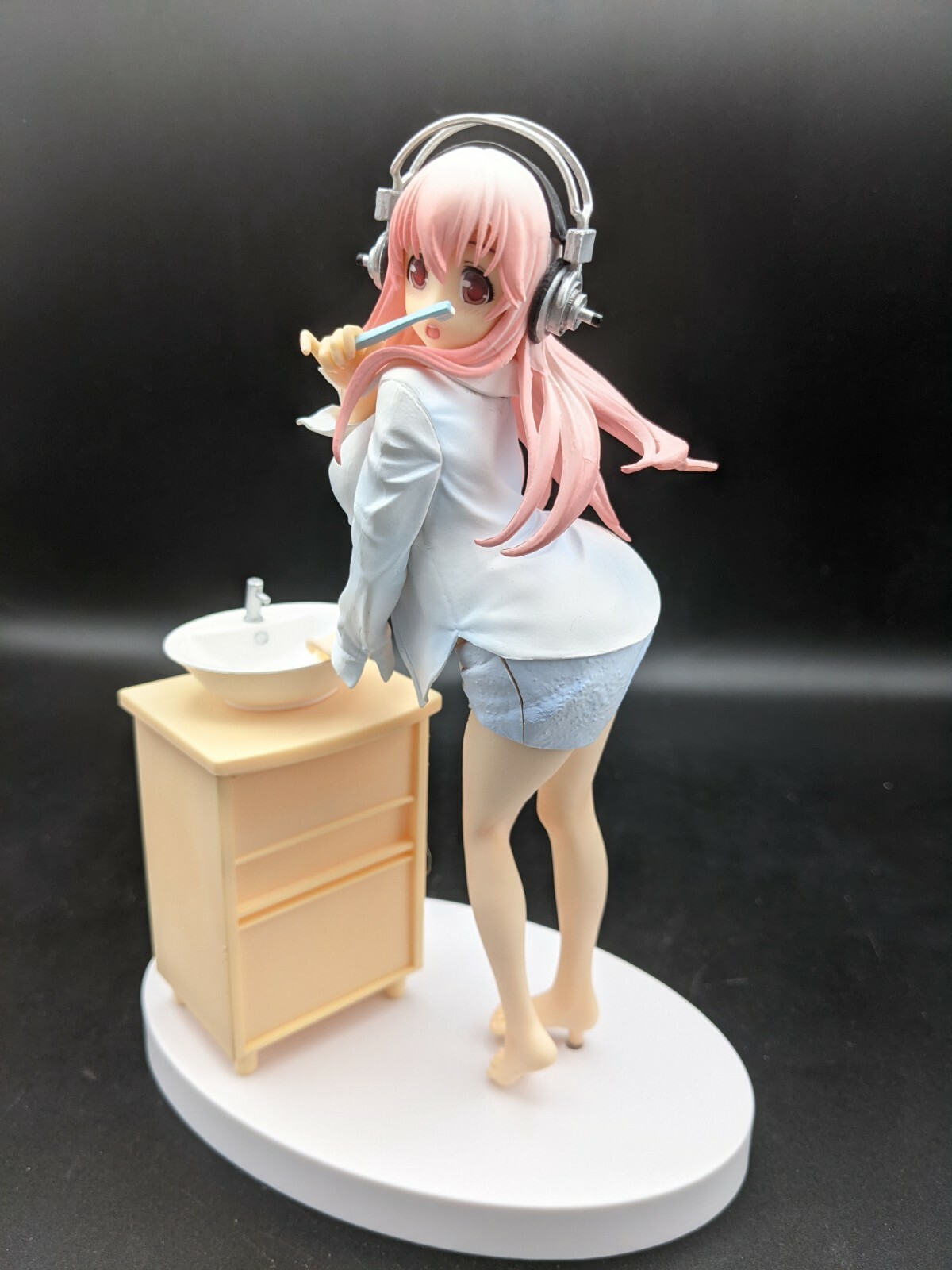 Used Super Sonic Figure Furyu Every Day Life Series 8" Morning Brush ...