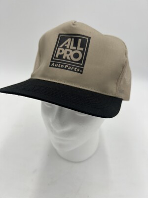Vintage Trucker Snapback Hat Cap All Pro Auto Parts | eBay