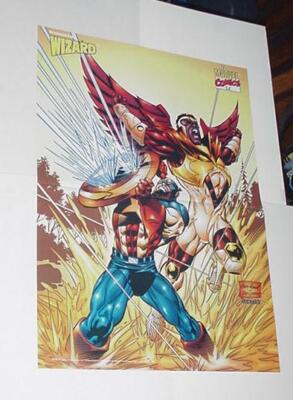 Captain America Poster # 3 Falcon by Andy Kubert Sam Wilson | eBay