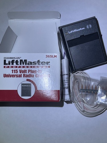 Liftmaster 365LM 315MHz Universal Plug-In Receiver w/ Transformer ...