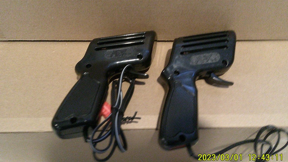 2 AFX RACING HO SCALE SLOT CAR 120 TRIGGER CONTROLLER 2 FOOT CORD NEW ...