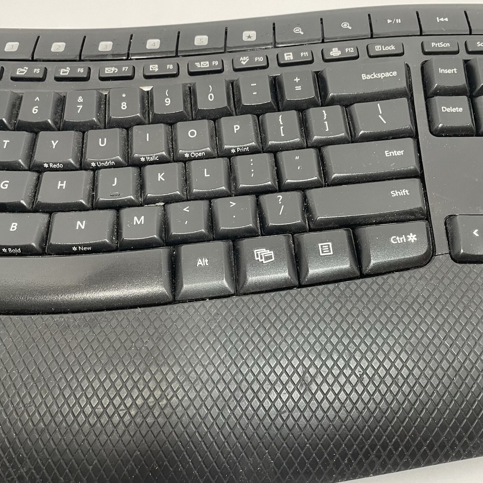 Microsoft Wireless Comfort Keyboard 5000 No Dongle | eBay
