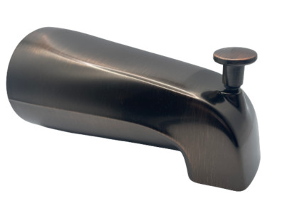 PROFLO PF10950RB 5" Diverter Tub Spout CP Die Cast - 1/2" IPS ...