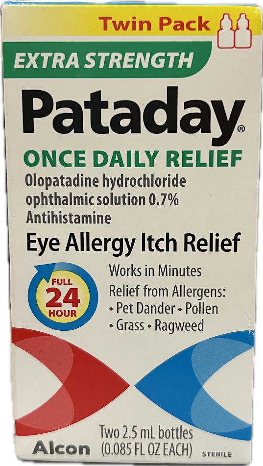 Pataday Once Daily Relief Extra Strength Eye Drops - 2.5ml - EXP 04/ ...