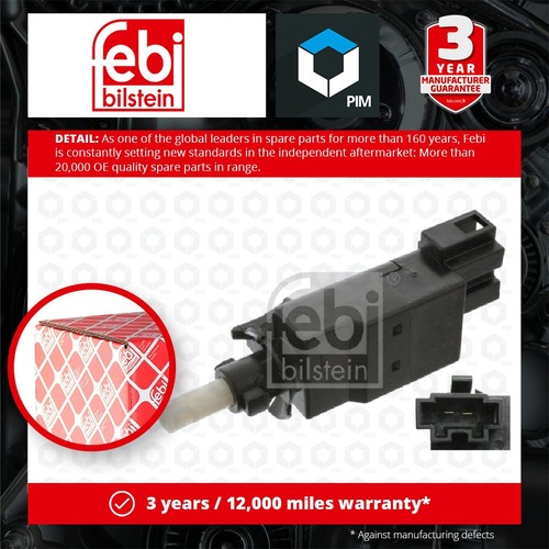 Brake Light Switch fits MERCEDES E220 2.1D 02 to 09 A0015454009 ...