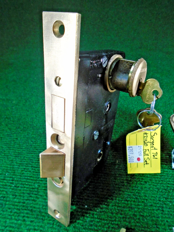 REMANUFACTURED SARGENT 761 FULL SET MORTISE LOCK- RARE (21120) | eBay