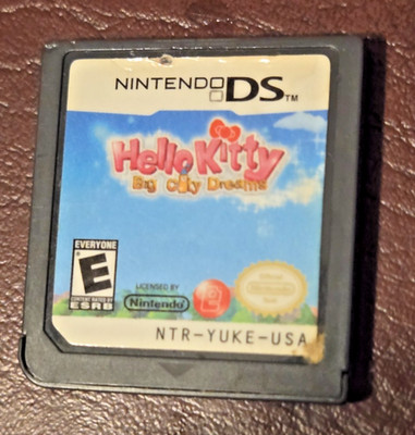 Hello Kitty Big City Dreams - Nintendo DS - Authentic Tested Cartridge ...