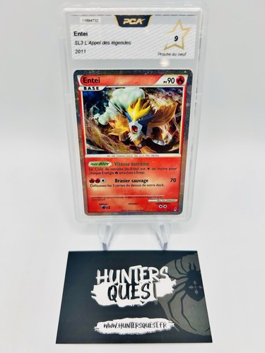 PCA 9 Carte Pokemon Entei SL3 2011 L'appel des légendes | eBay