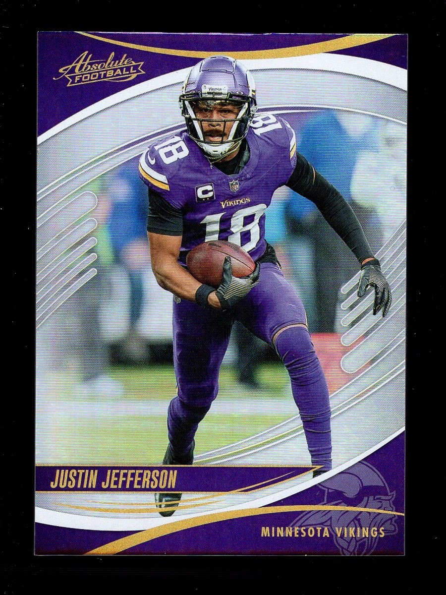 2025 ABSOLUTE HOBBY BASE #5 JUSTIN JEFFERSON VIKINGS | eBay