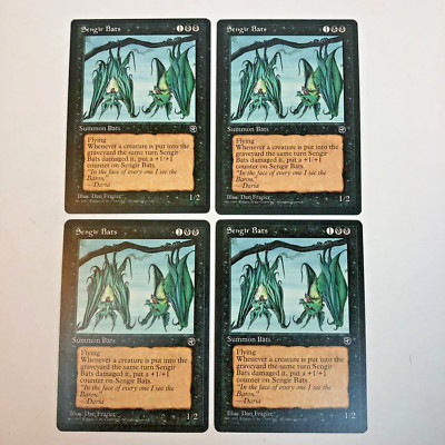 (4) Magic the Gathering MTG Homelands: SENGIR BATS Card NM | eBay