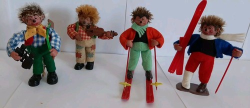 Vintage German PETER MECKI STEIFF Hedgehog Lot of 4 | eBay