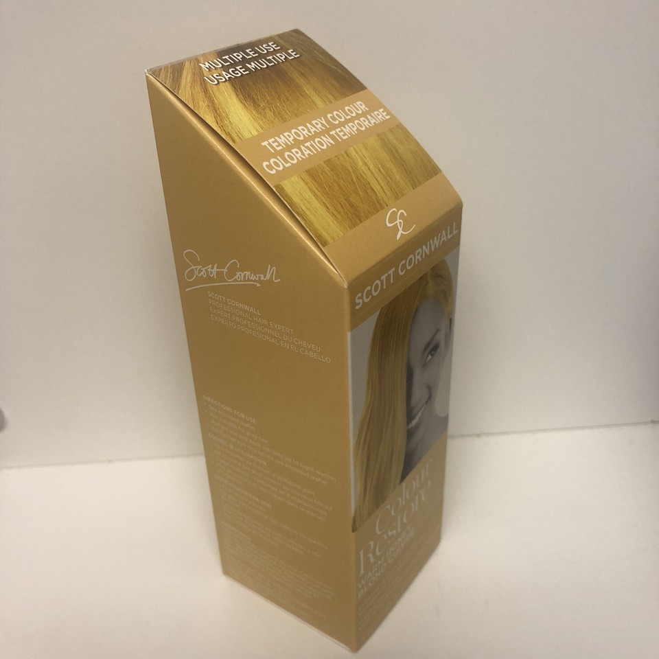 NEW Colour Restore Hair Semi-Permanent Toner - Warm Honey - by Scott ...