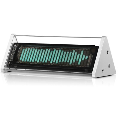 VFD Clock Music Spectrum Analyzer VU Meter Bluetooth 5.0 Receiver Audio ...