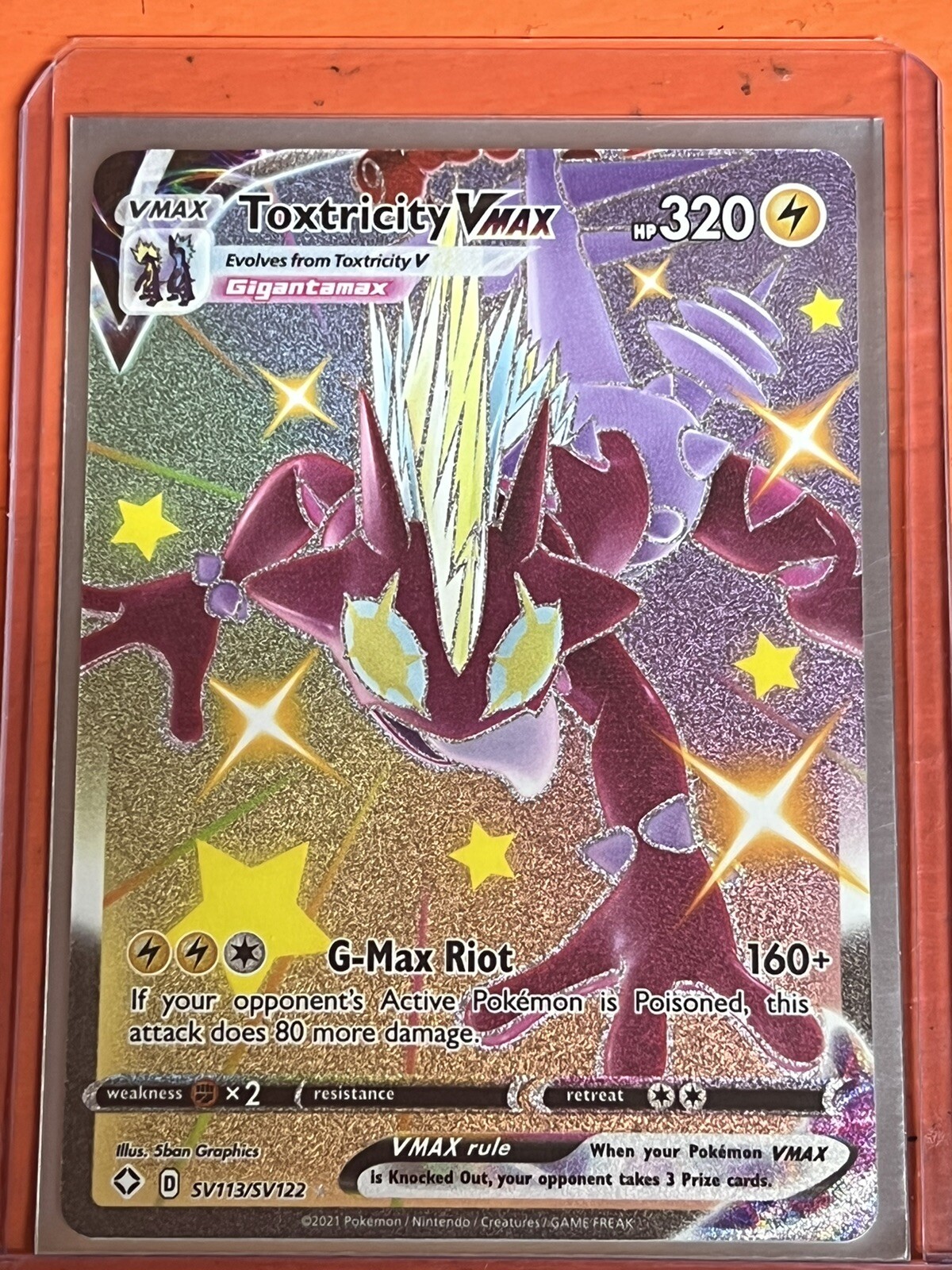 pokemon cards Toxtricity Vmax | eBay