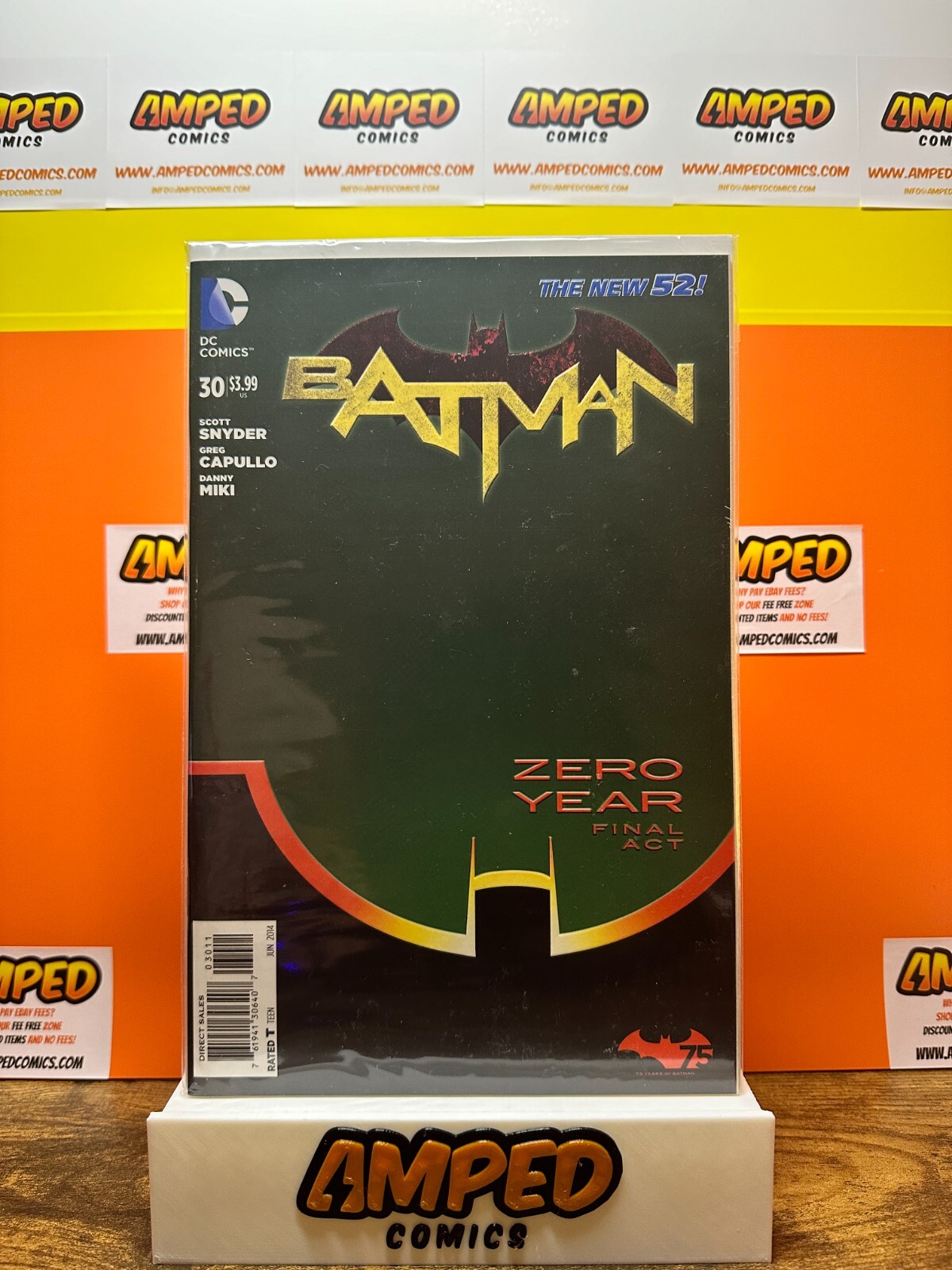 Batman #30 DC Comics 2014 New 52 Zero Year Riddler Snyder & Capullo | eBay