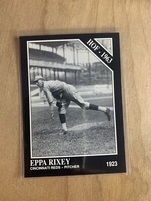 1991 CONLON COLLECTION TSN - EPPA RIXEY #39 CINCINNATI REDS | eBay