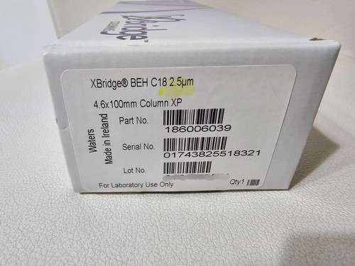 Item number: 186006039 HPLC Column XBridge PST BEH XP C18 100 mm 4.6 mm ...