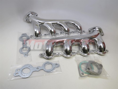 Chevy LS Swap Ceramic Cast Iron Exhaust Manifold Headers Corvette LS1 ...