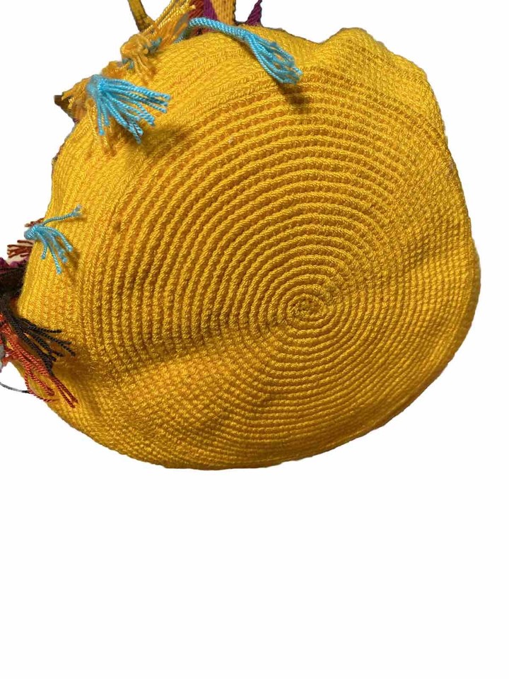 Original Wayuu Hand Made Bucket Purse Crossbody Strap | eBay