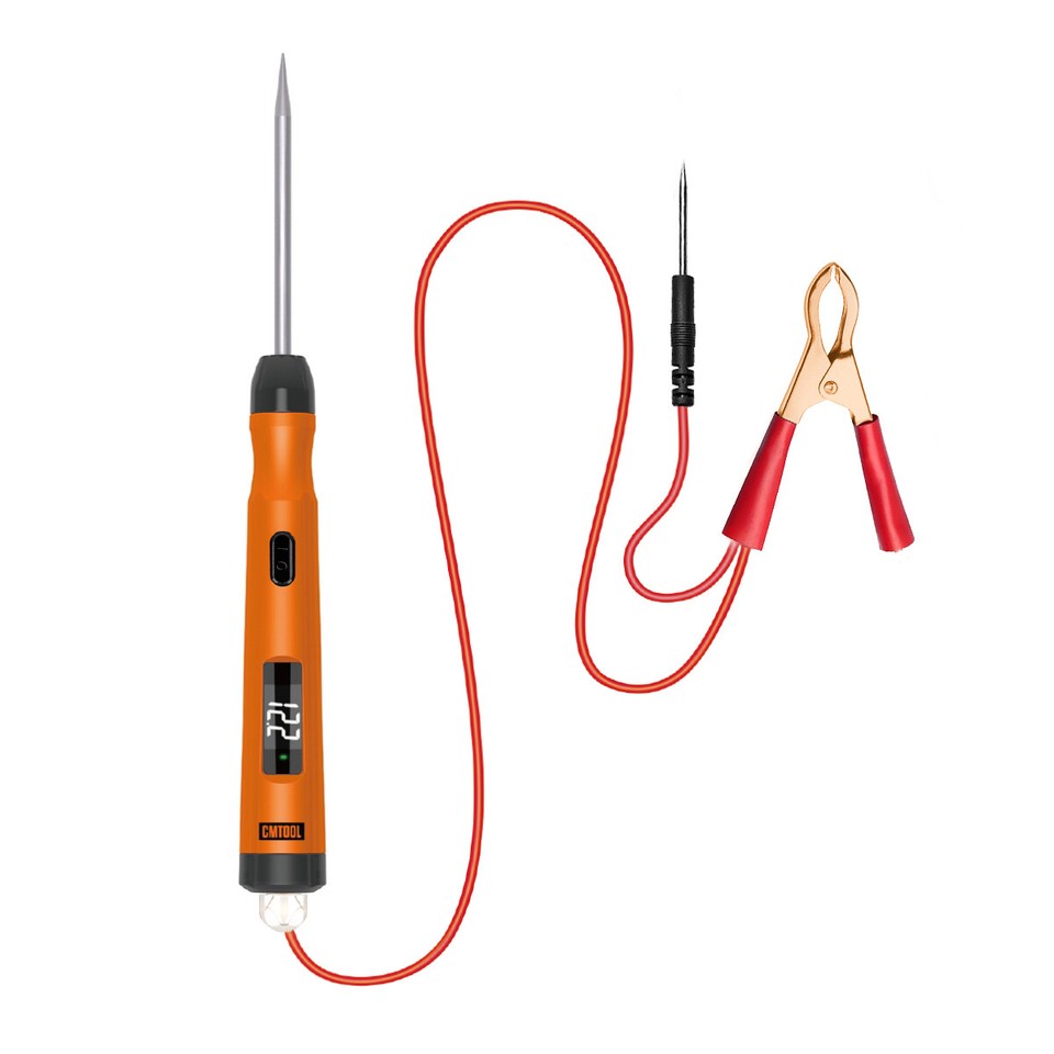 Car Circuit Tester Pen Auto Fuse Test Probe Light Tool for 6V 12V 24V ...