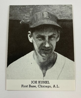 1947 Tip Top Bread Reprint Single - Joe Kuhel (Chicago White Sox) | eBay