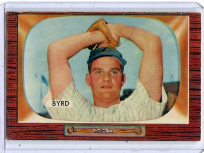1955 BOWMAN BASEBALL #159 HARRY BYRD, BALTIMORE ORIOLES 031720 | eBay