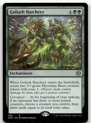 Goliath Hatchery #408 (NM) Phyrexia All Will Be One ONE Magic MTG | eBay