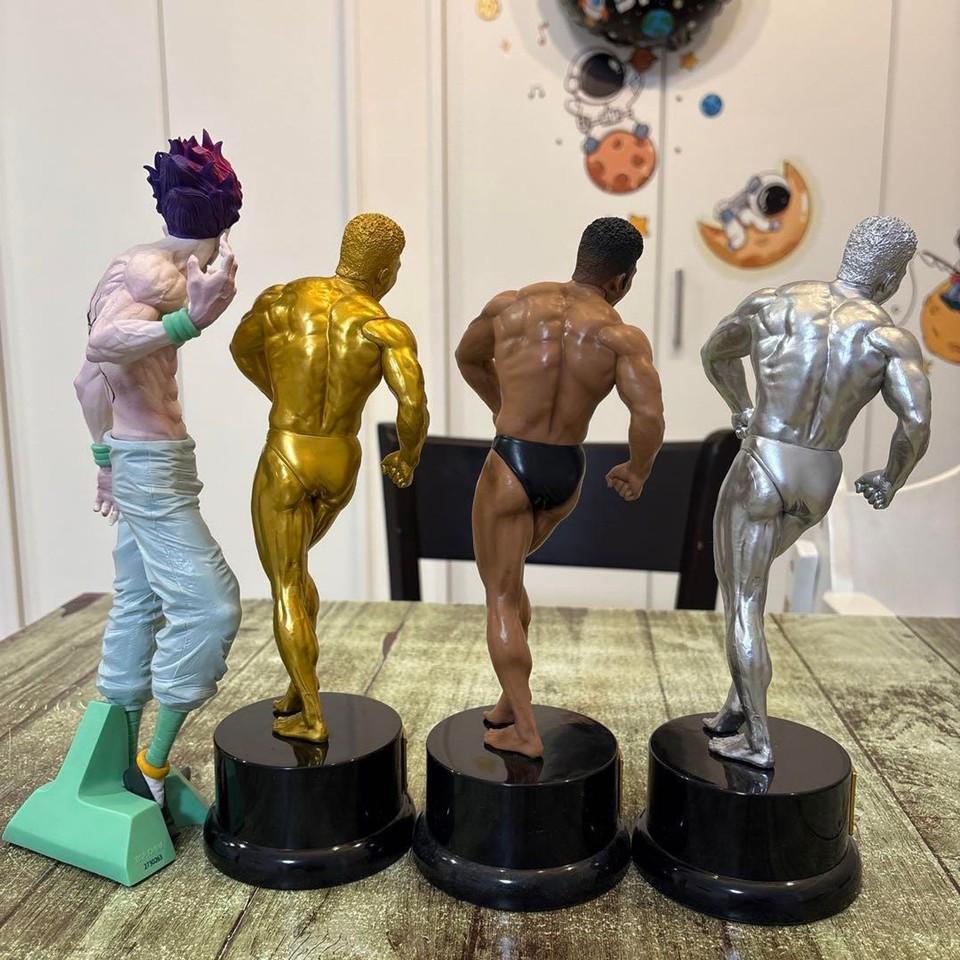 Hunter x Hunter Hisoka & Nakayama Kinnikun Muscle Figure Set - 4 pcs | eBay